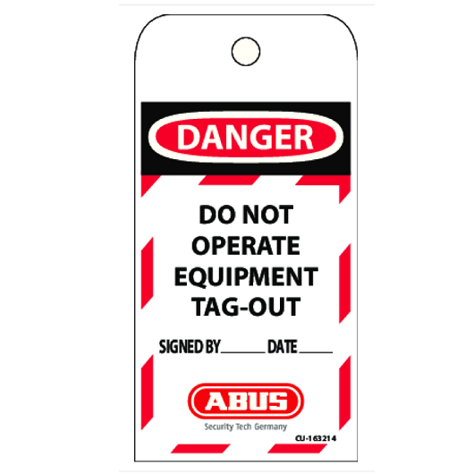 Do Not Operate Lockout Tag Laminated 10pk – Rampart Safety Solutions